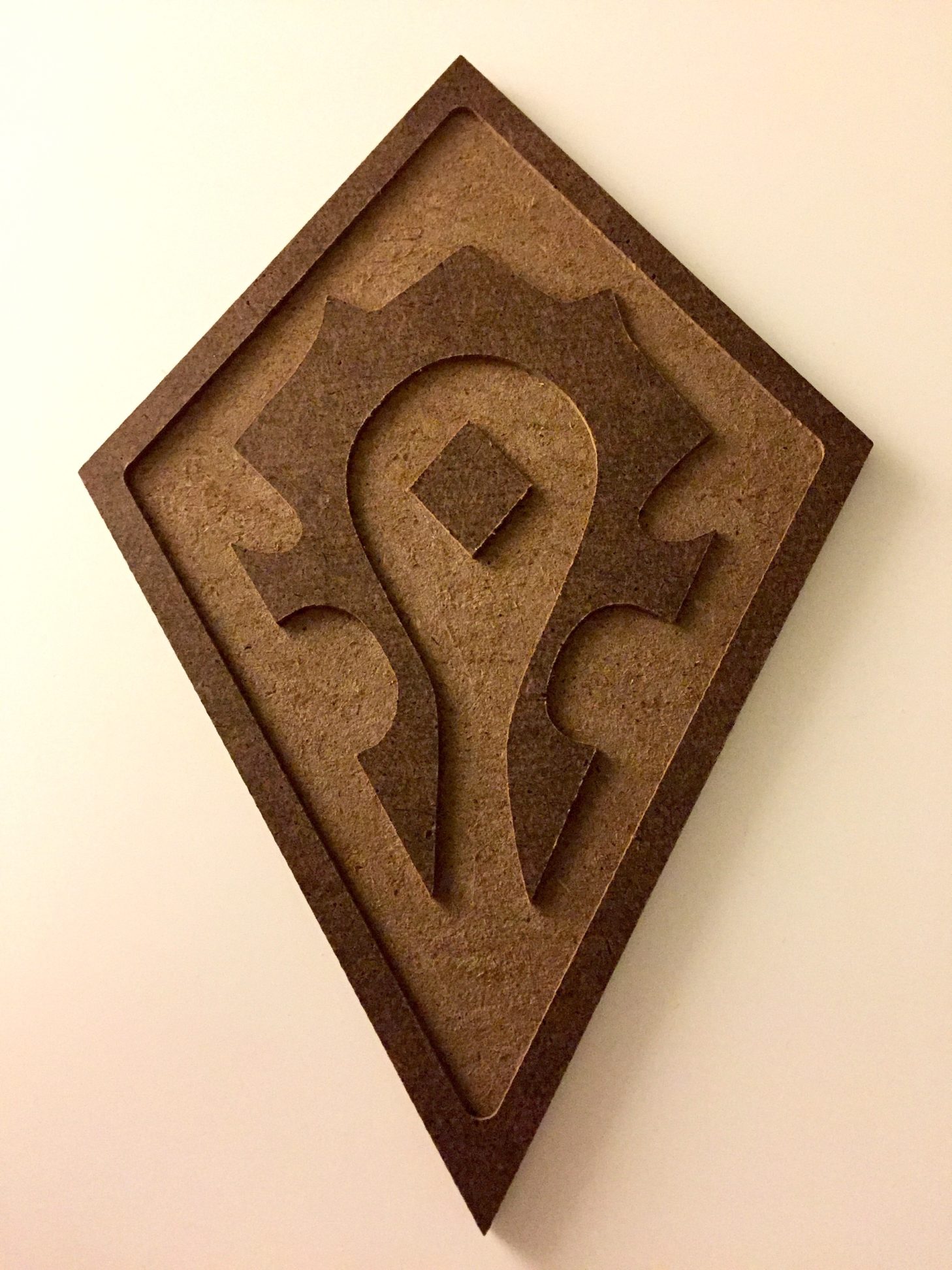 [Week08] The Horde Emblem CNC – Wangshu Sun